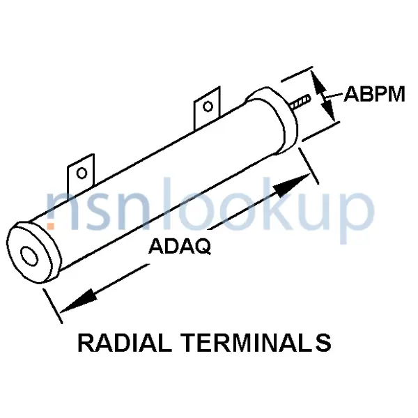5905-01-508-4091 Wire Wound Fixed Resistor 5905015084091