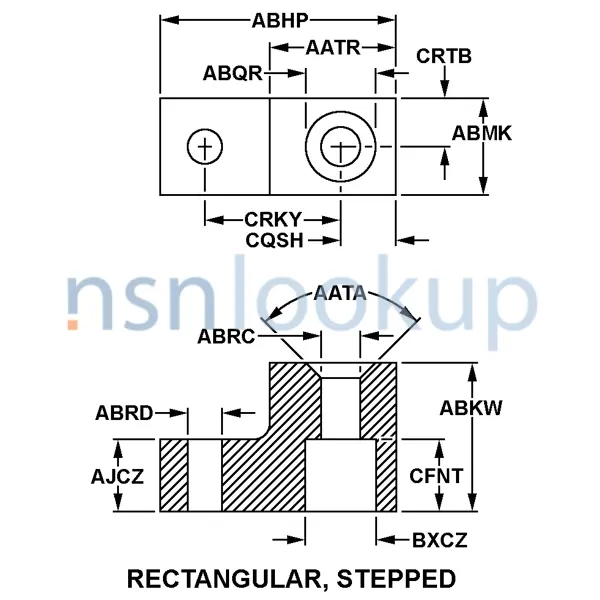 5970-01-323-9206 Standoff Insulator 5970013239206 013239206